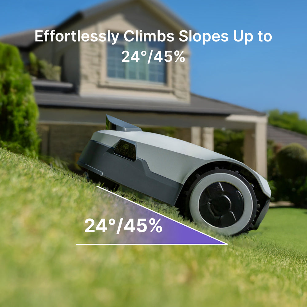 AI Robot Lawn Mower Without Perimeter Wire - ANTHBOT Genie