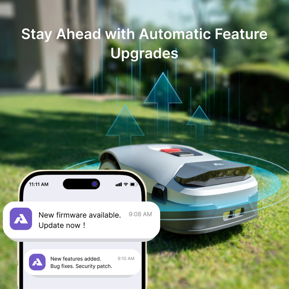 AI Robot Lawn Mower Without Perimeter Wire - ANTHBOT Genie