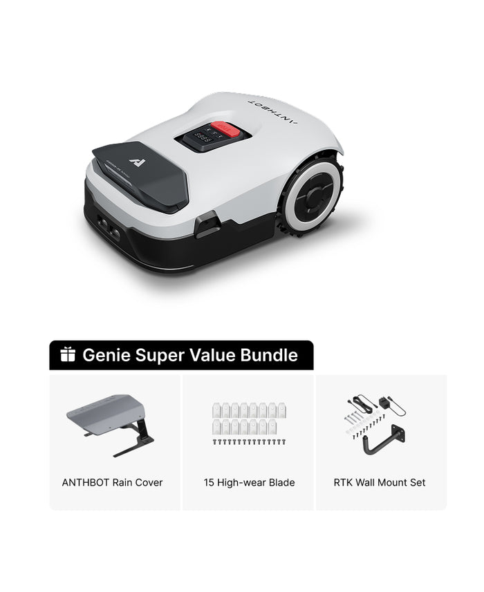 AI Robot Lawn Mower Without Perimeter Wire - ANTHBOT Genie