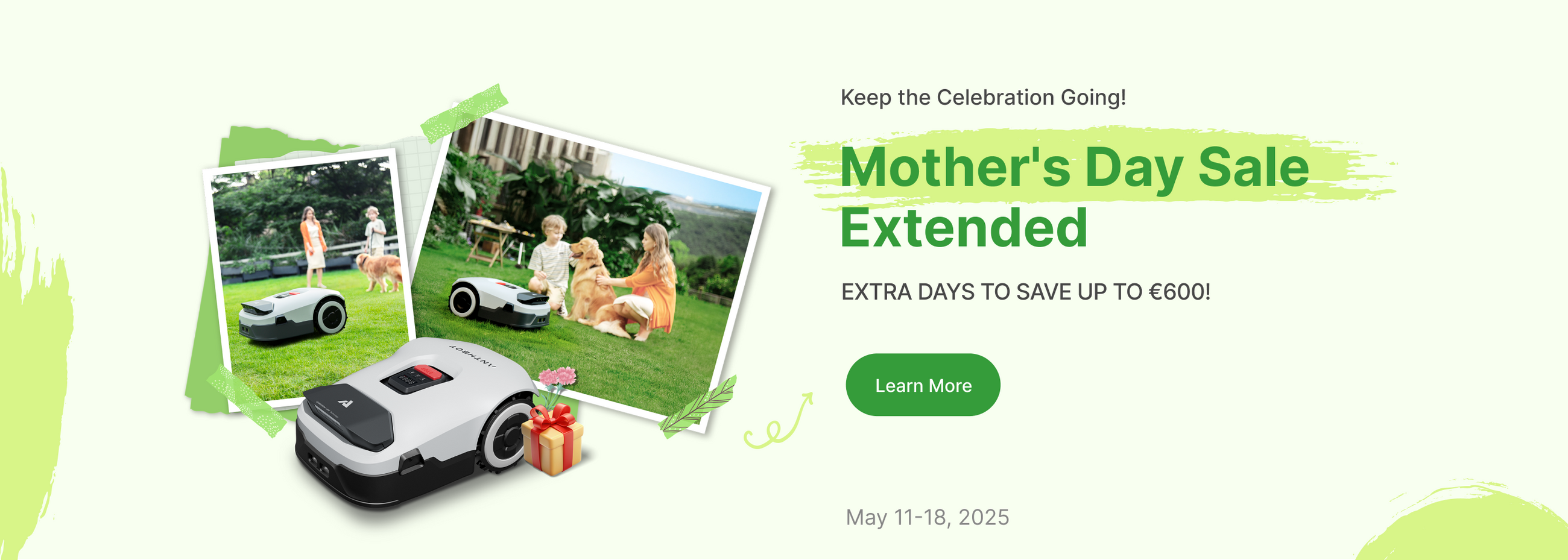 Tondeuse robotisée ANTHBOT AI | Robot intelligent pour une vie plus facile